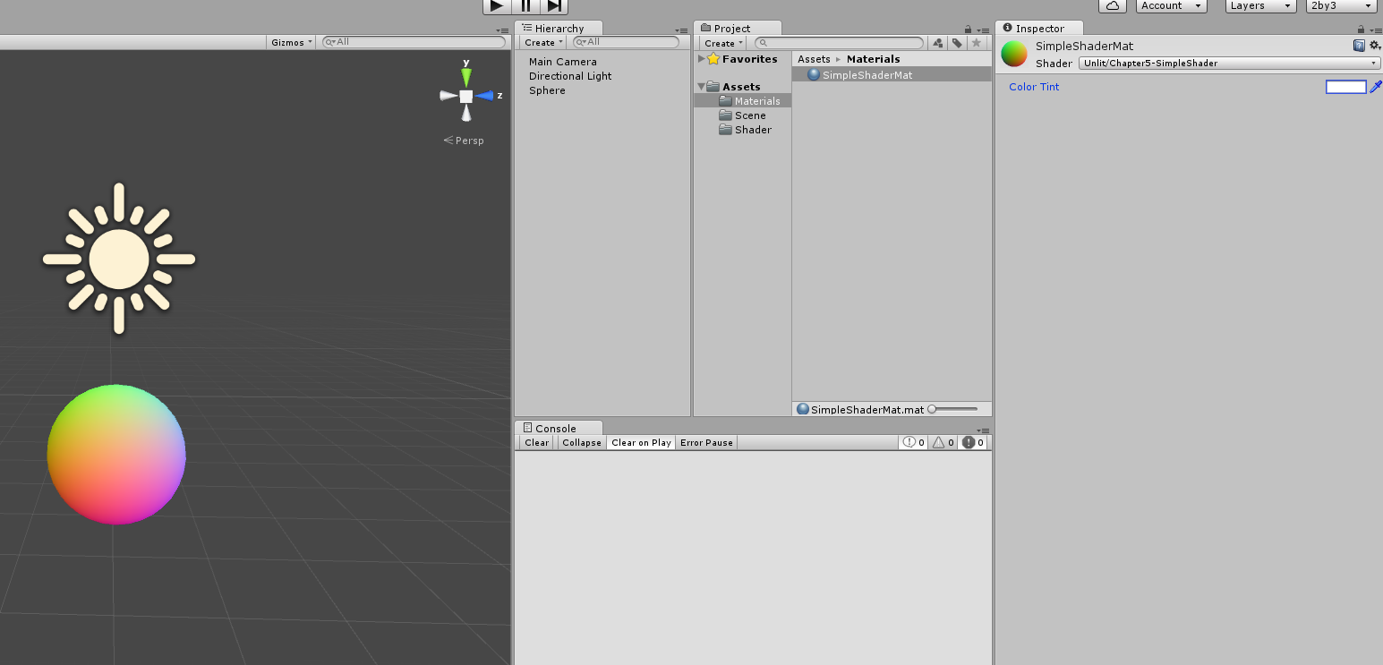 Unity Shader入门 - WT's blog