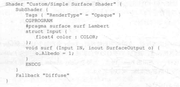 Unity Shader基础 - WT's blog